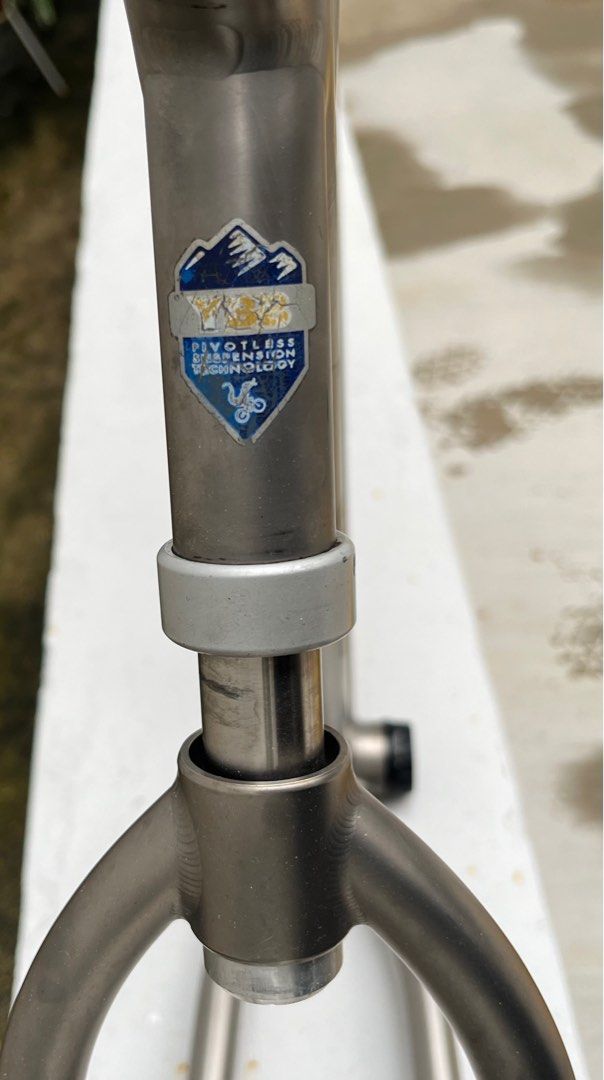 Moots Titanium YBB MTB frame (Anniversary Edition) and stem, Sports ...