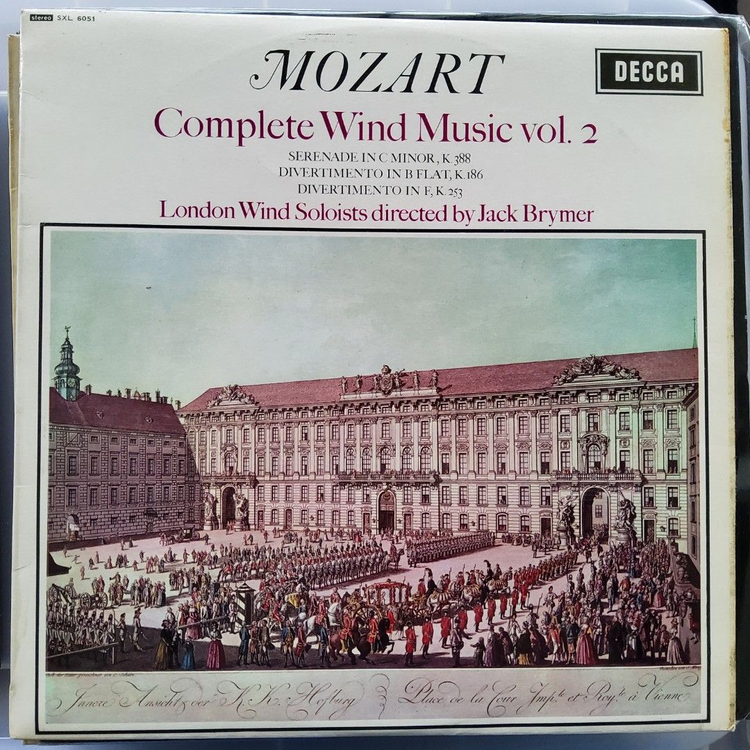 MOZART Classical Music Vinyl LP Record from $15 and up for each ...