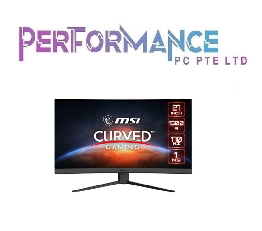 MSI G27CQ4 E2 - 170hz, 1ms response time, 27 inch eSports Gaming ...