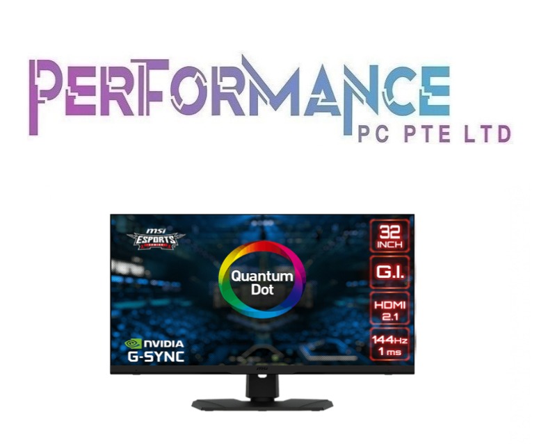 MSI Optix MPG321UR QD 32"/UHD(4K)/Flatscreen/IPS Panel/Quantum Dot ...