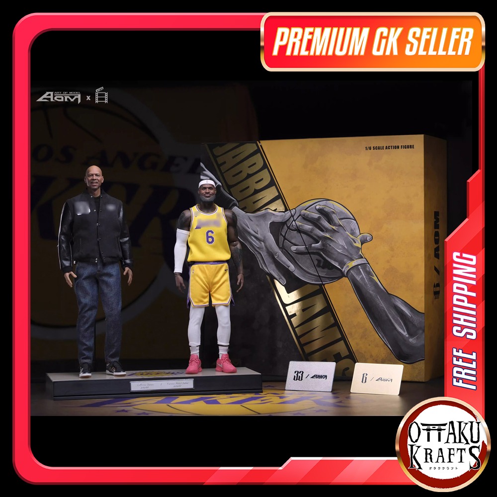 NBA | Lebron James X Kareem Abdul Jabbar | AOM Studio | 【FREE Shipping ...