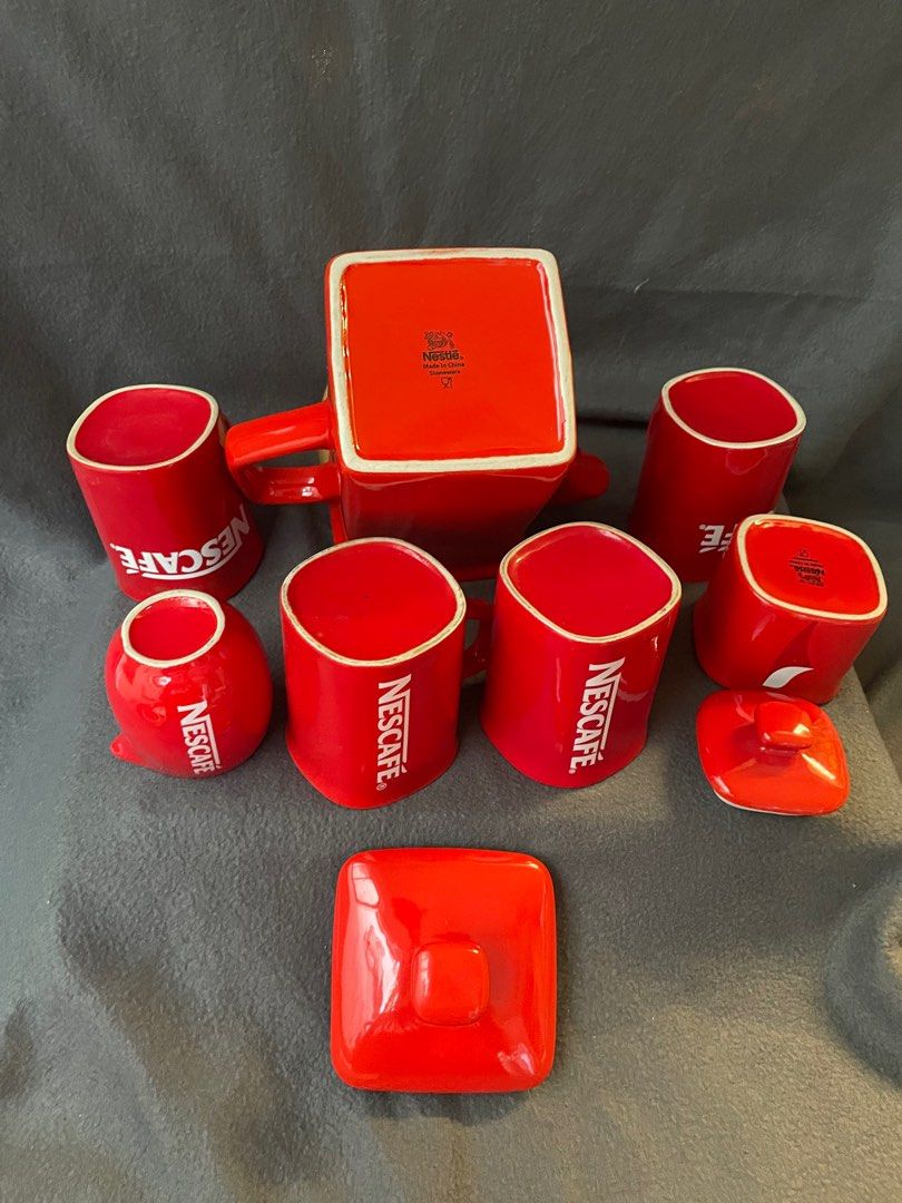 Nescafe Coffee Set, Hobbies & Toys, Collectibles & Memorabilia, Vintage ...