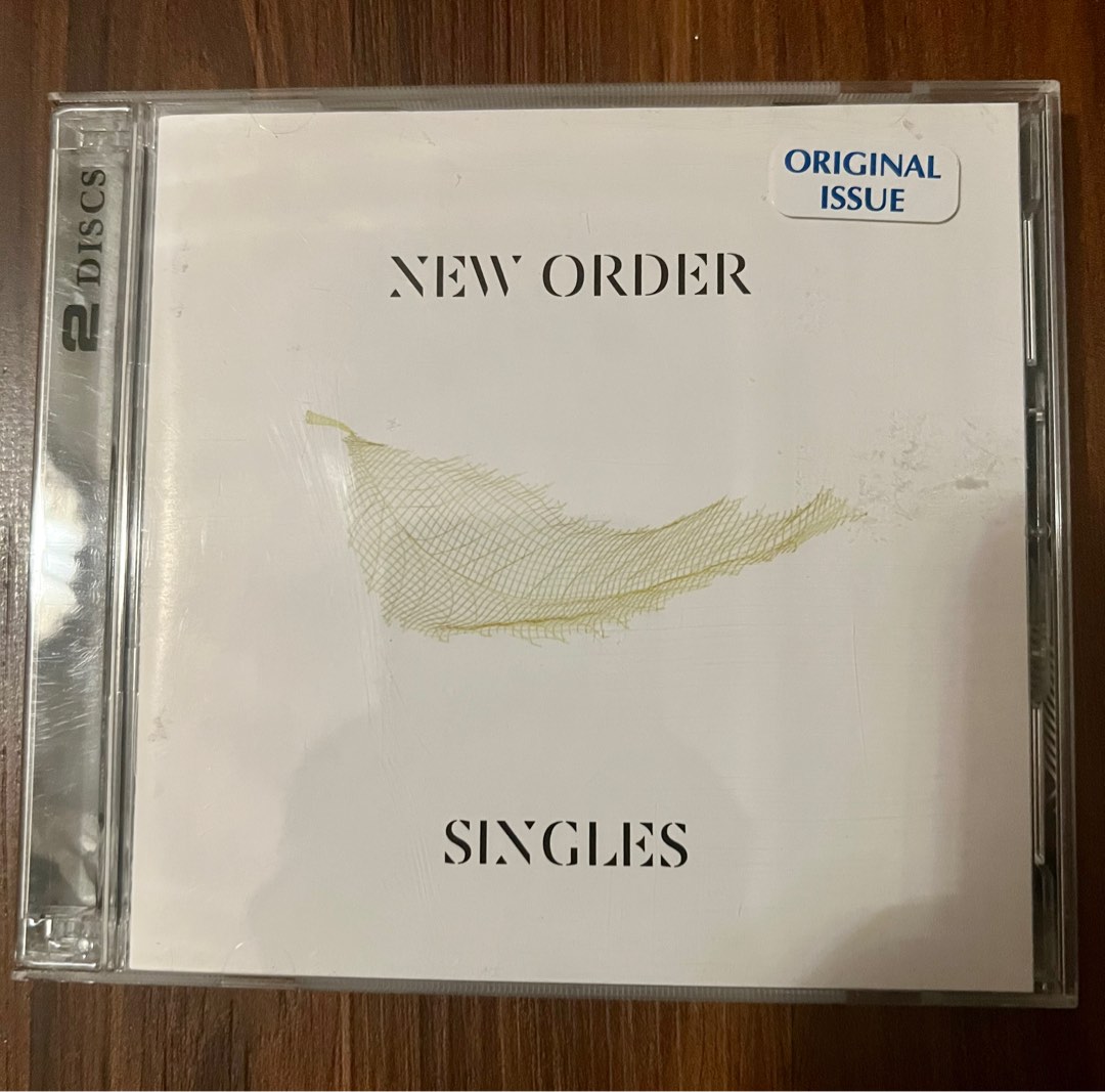 New Order The Singles 2cd set on Carousell