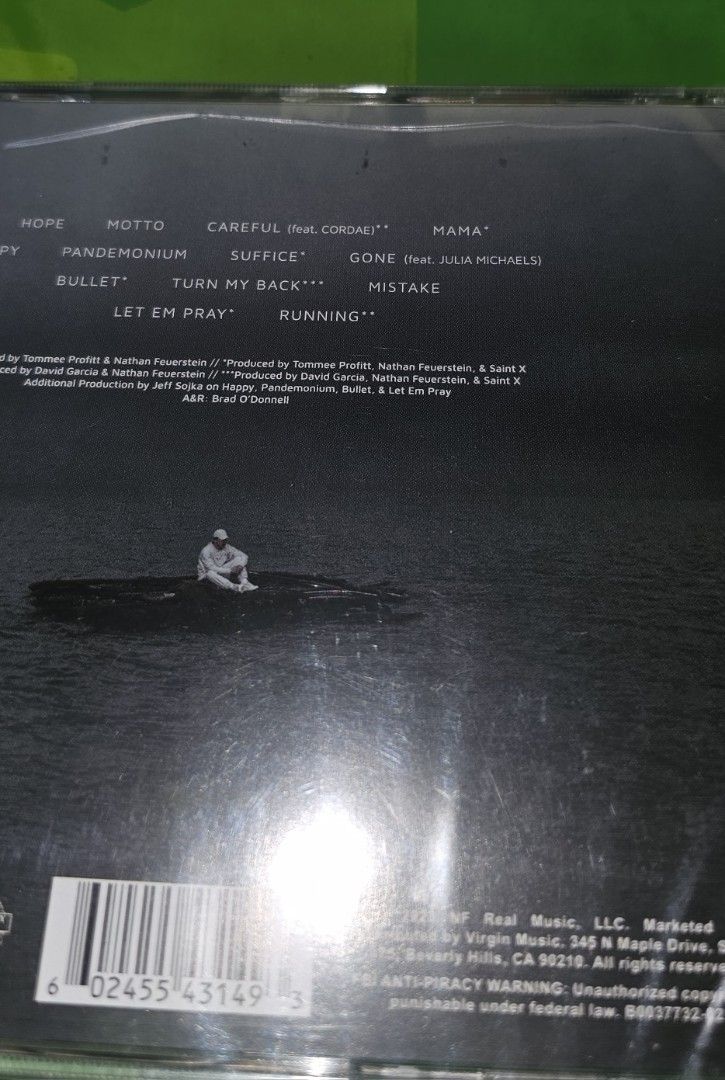 NF - Hope - Sealed may basag ang case - Original galing USA - NF Nathan ...