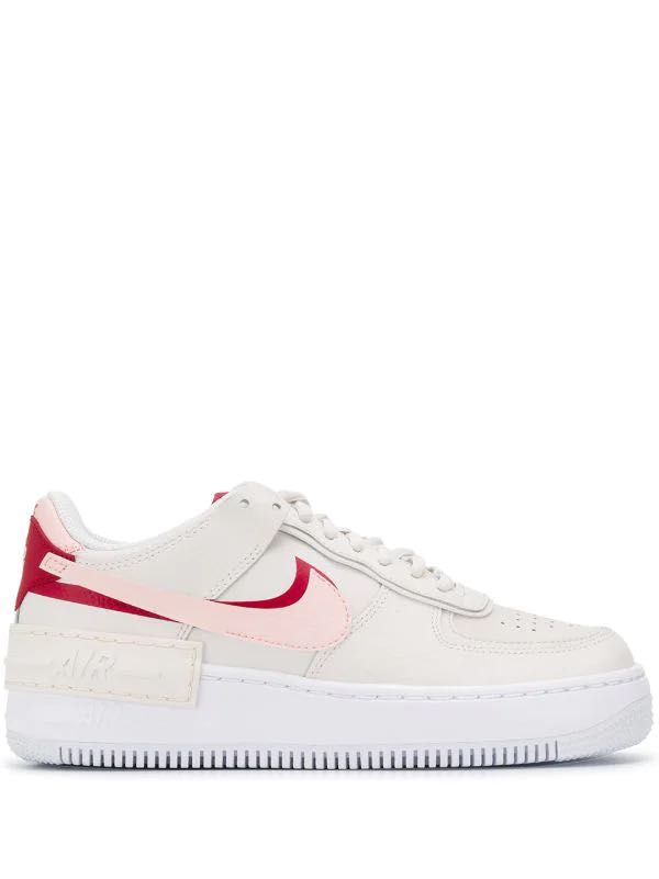 Nike Air Force 1 Shadow in Phantom/Echo Pink, Women's Fashion, Footwear ...