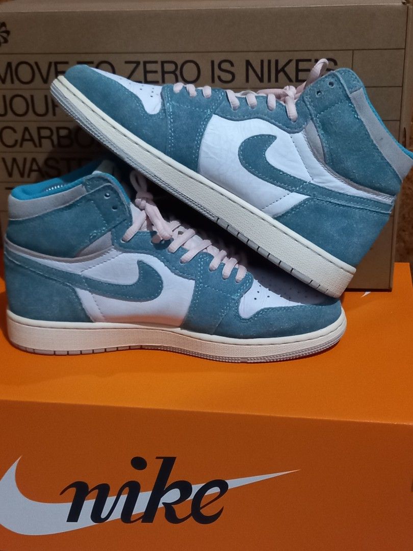 Nike AJ1 Retro High OG Turbo Green on Carousell