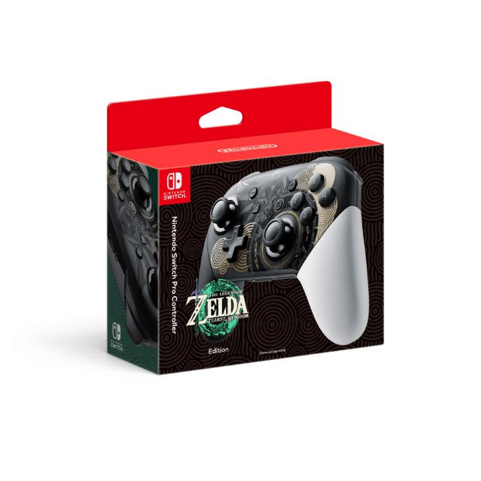 Nintendo Switch Pro Controller (Zelda Edition), Video Gaming, Gaming ...
