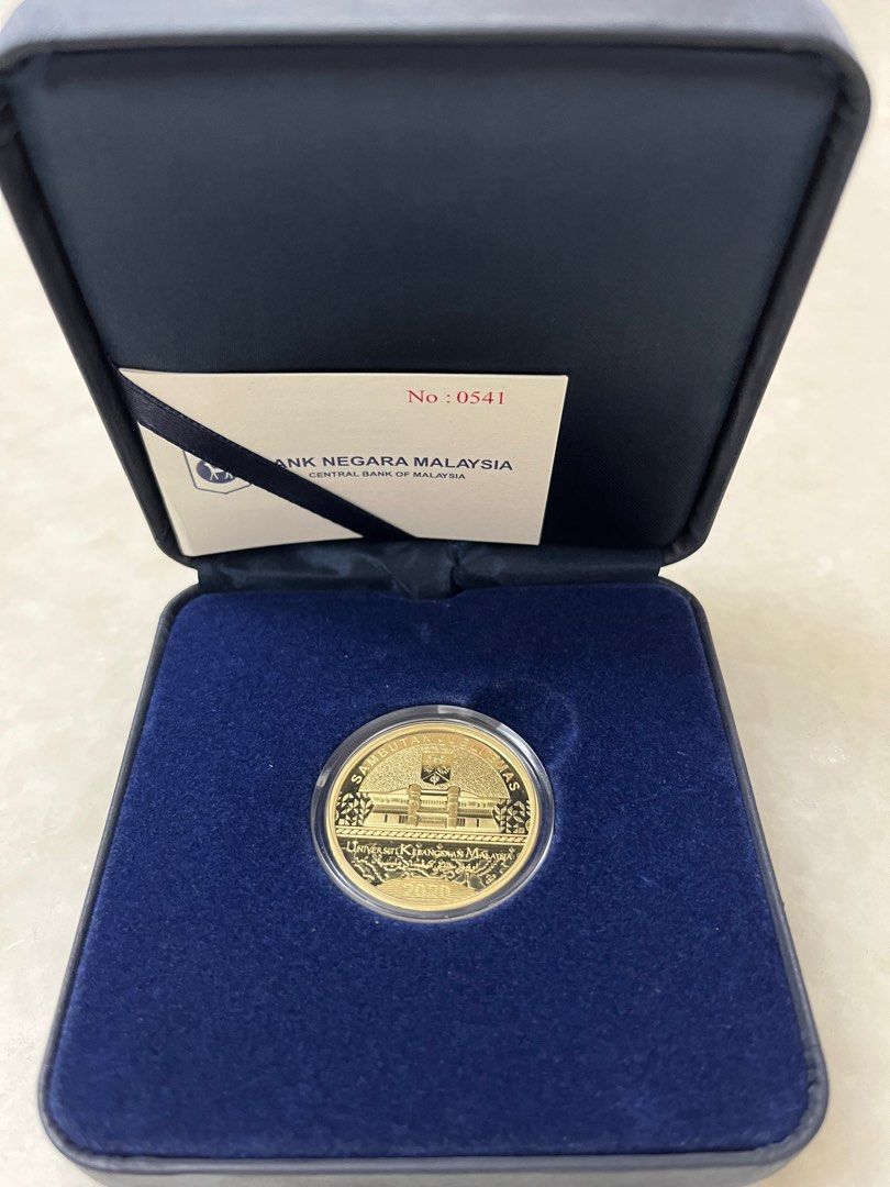 Nordic Gold Proof Coin @ 50th Anniversary UKM 2020., Hobbies & Toys ...