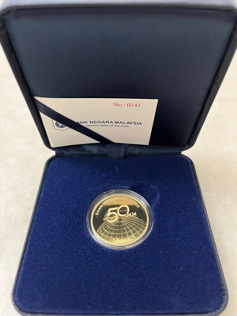 Nordic Gold Proof Coin @ 50th Anniversary UKM 2020., Hobbies & Toys ...