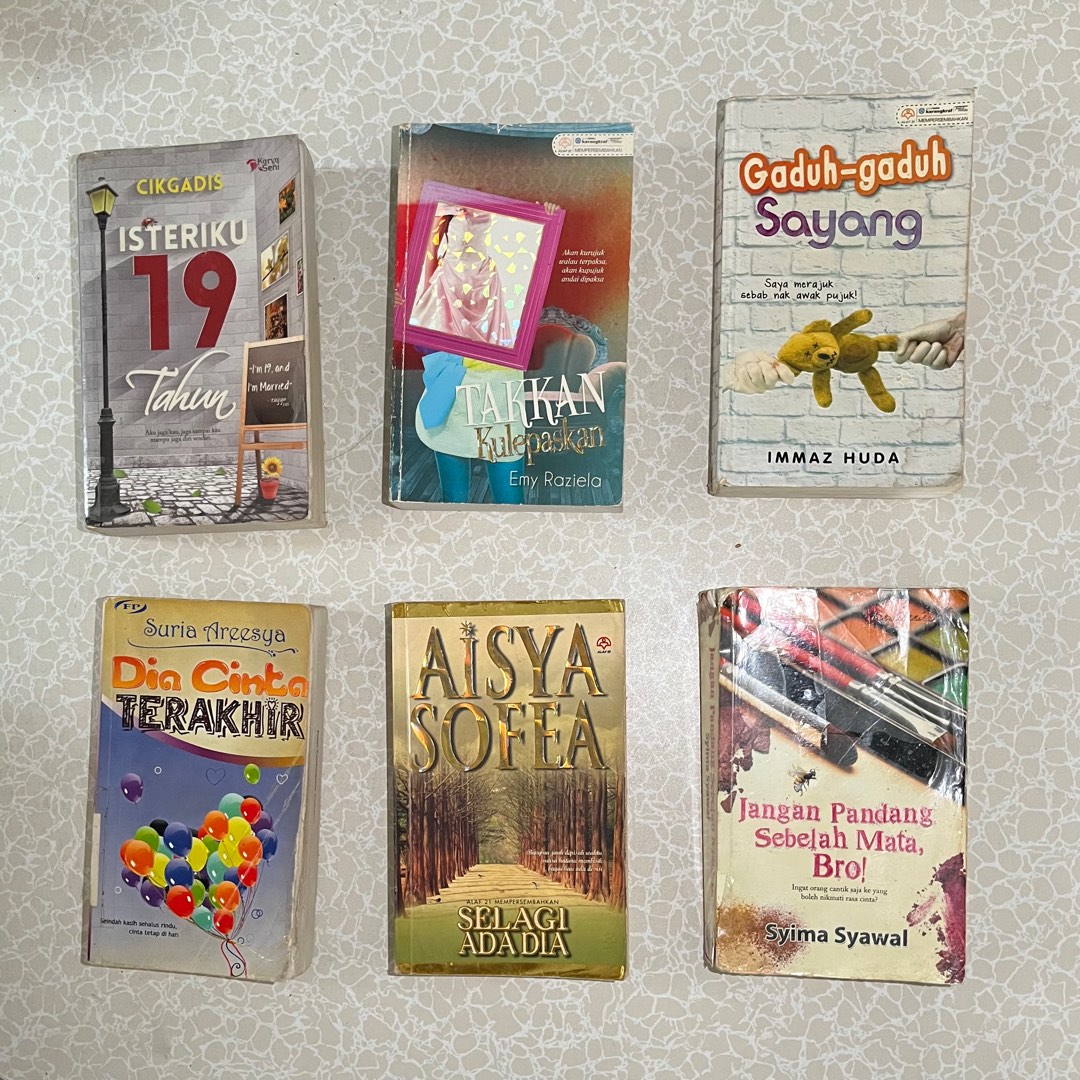 Novel Melayu, Hobbies & Toys, Books & Magazines, Storybooks on Carousell