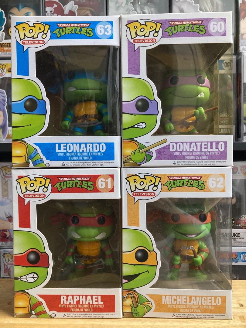 OG Teenage Mutant Ninja Turtles (TMNT) Raphael/Leonardo/Donatello ...
