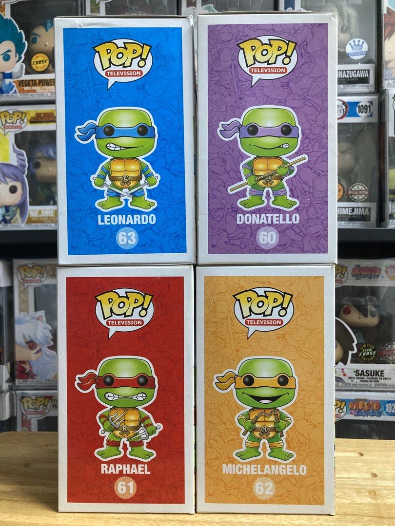 OG Teenage Mutant Ninja Turtles (TMNT) Raphael/Leonardo/Donatello ...