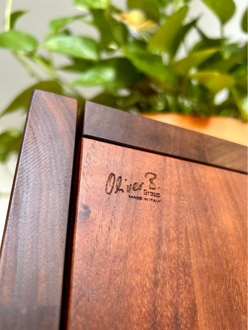 Oliver B. Solid Walnut Sideboard (Made in Italy), Furniture & Home ...