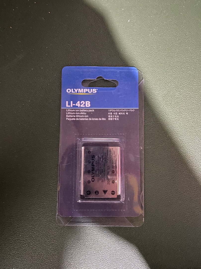Olympus LI-42B Battery for Digital Cameras/Digicam, Photography ...