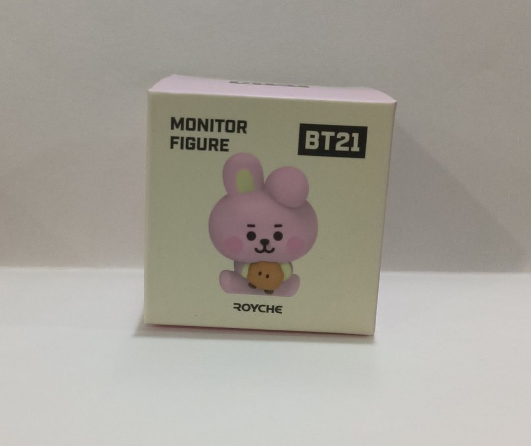 Original Line Friends BT21 Little Buddy Monitor Figure Cooky, Hobbies ...