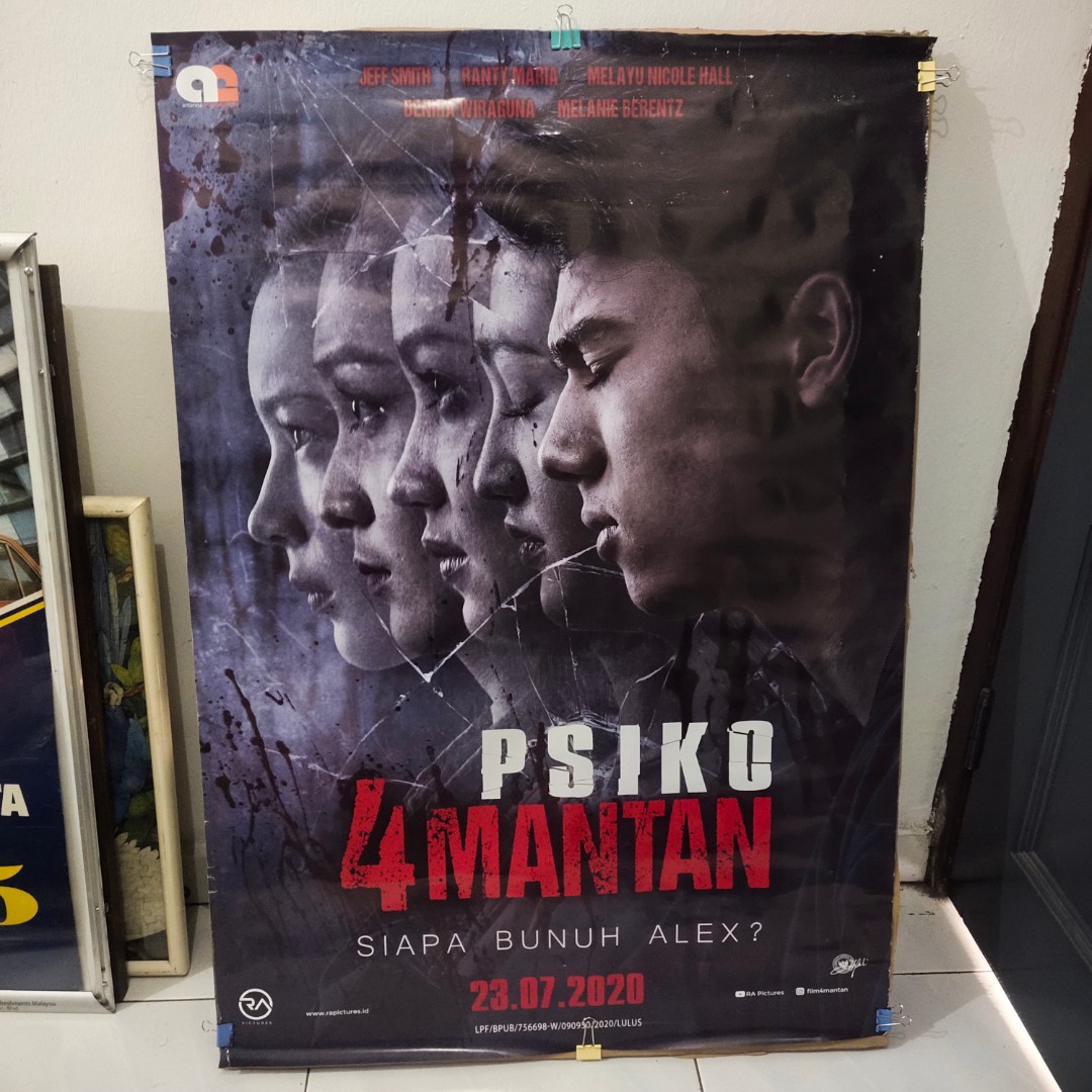 Original movie poster / PSIKO 4 MANTAN #BJ, Hobbies & Toys, Collectibles & Memorabilia, Vintage ...