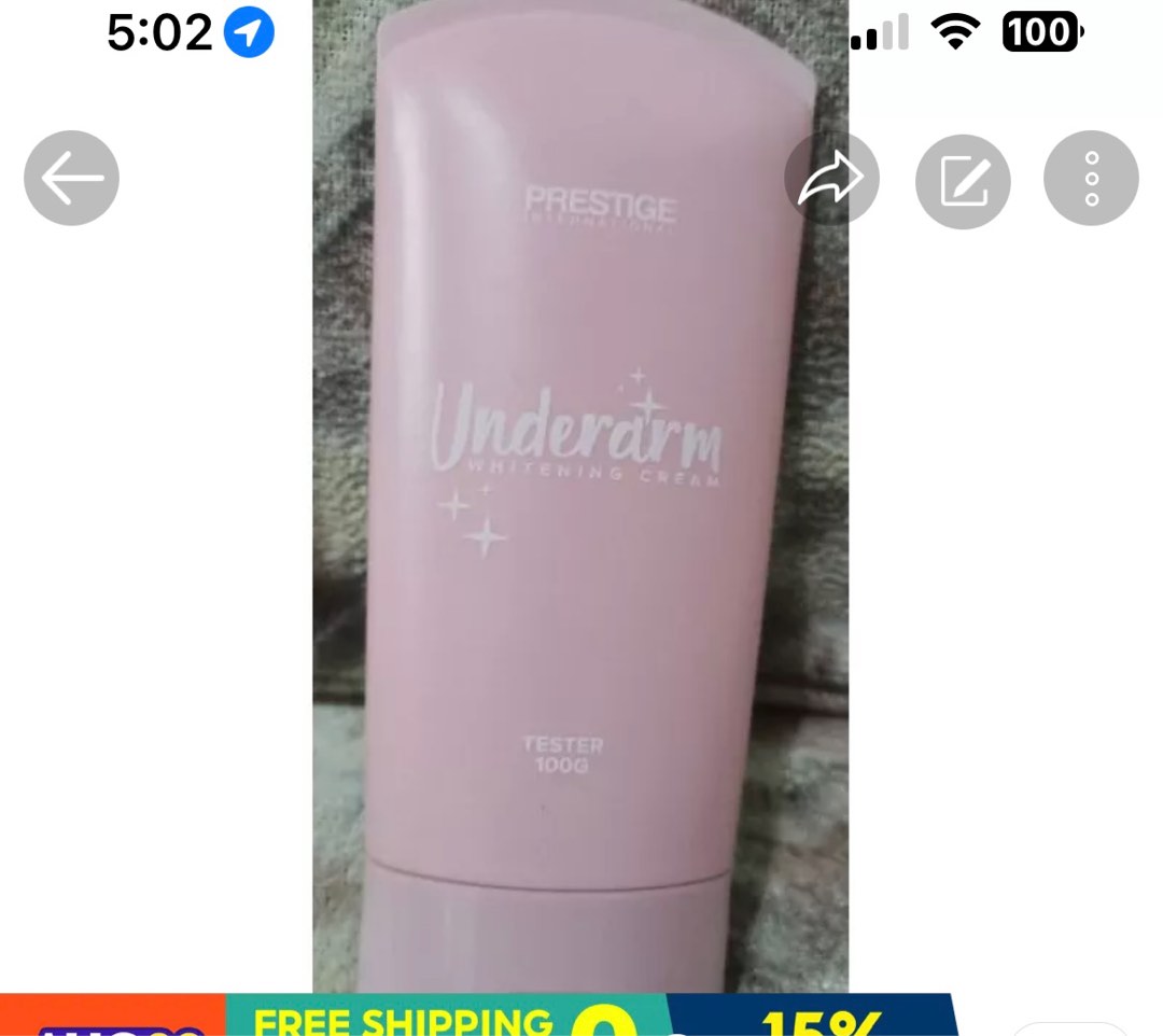 original underarm whitening by prestige, Beauty & Personal Care ...
