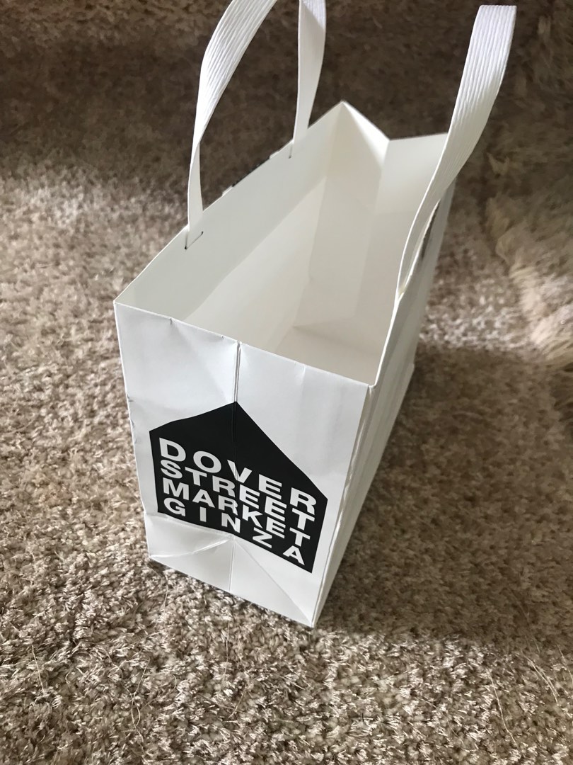 Paper Bag dover street market ginza tokyo japan jepang like new sz ...