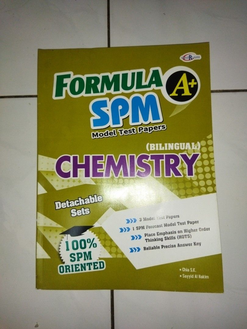 Past Year Question SPM English & Chemistry, Hobbies & Toys, Books ...