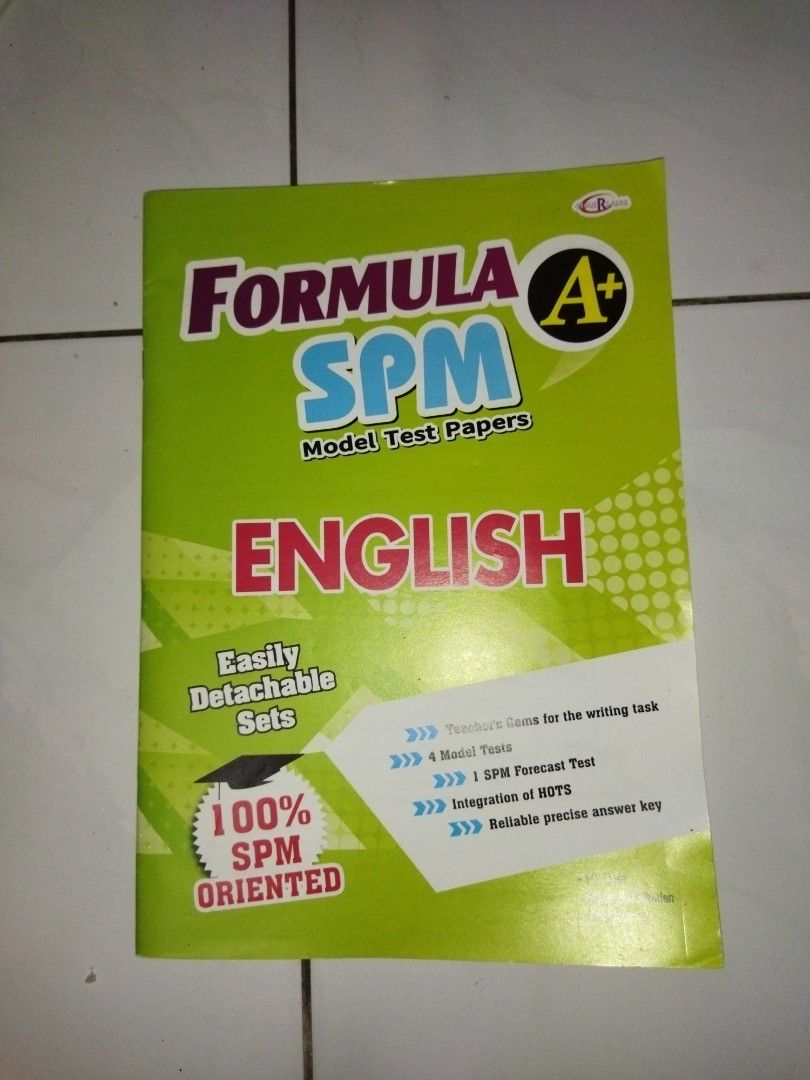 Past Year Question SPM English & Chemistry, Hobbies & Toys, Books ...