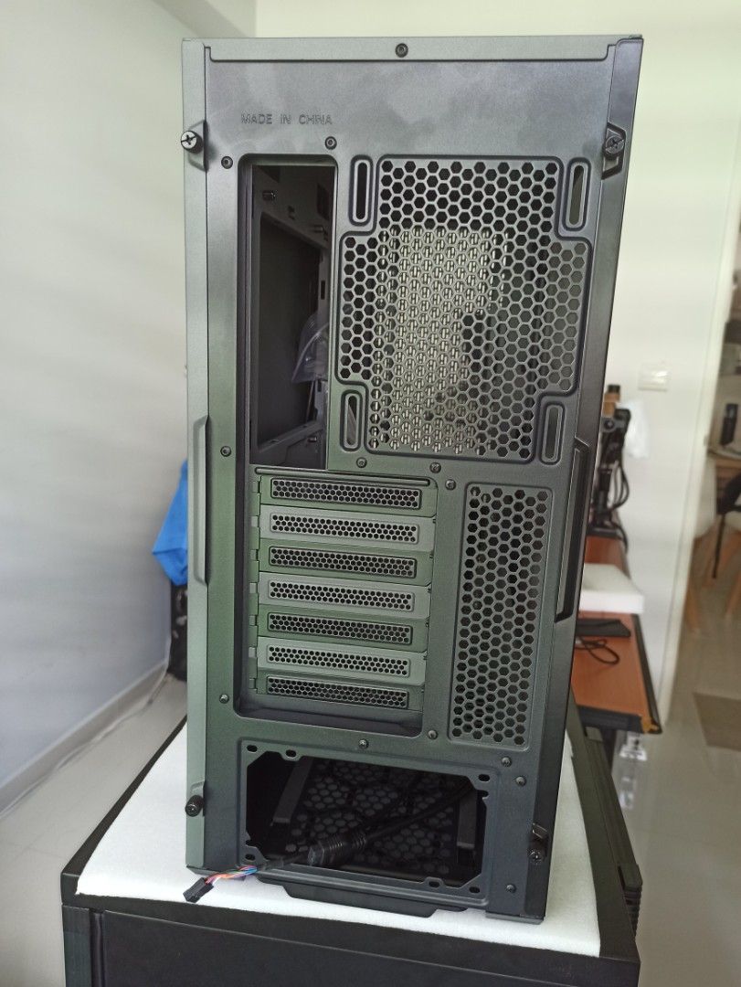 PC Casing - Mid Tower Casing with Tempered Glass cover, Computers ...