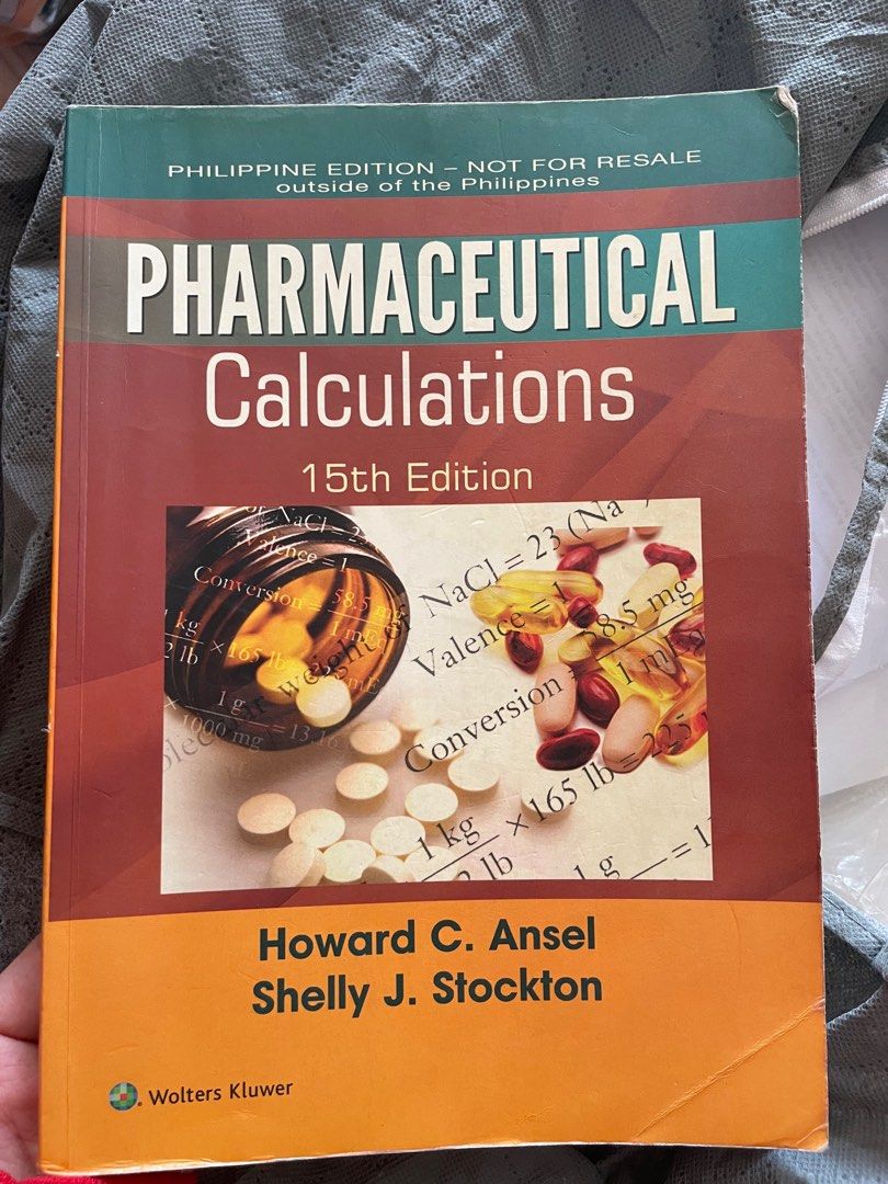 PHARMACEUTICAL CALCULATION (15th edition), Hobbies & Toys, Books ...