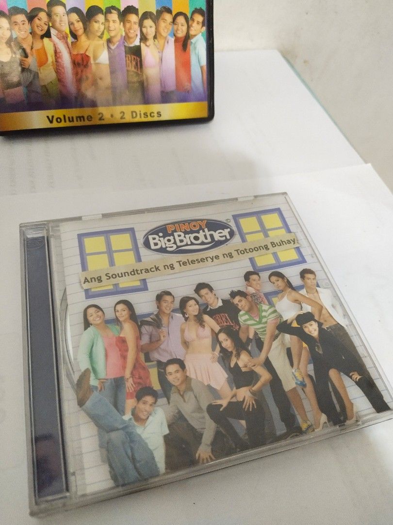 "Pinoy Big Brother Season one" (6 DVDs,1 VCD collection) yr.2005/Hard ...