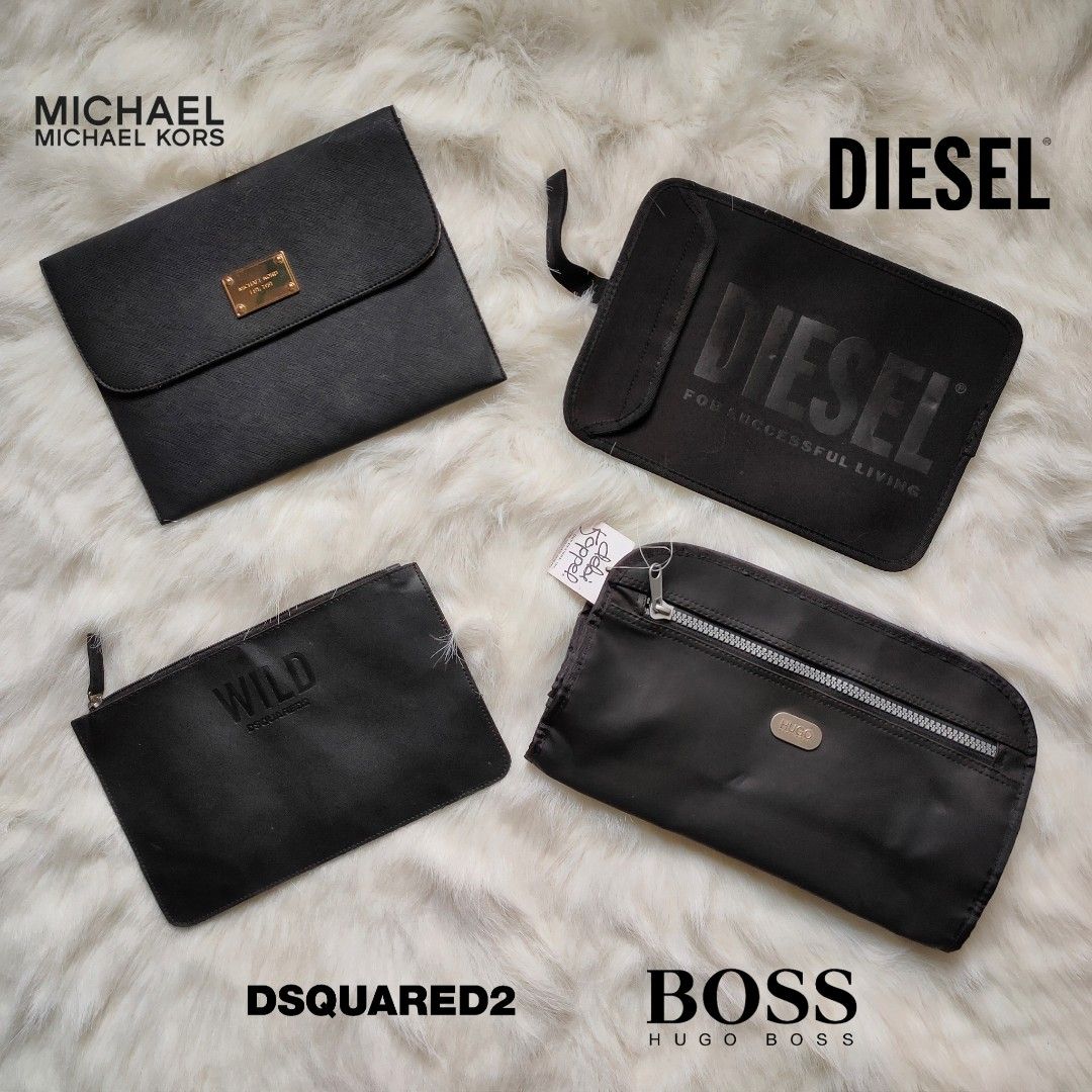 POUCHES SLEEVE BAG COLLECTION | Hugo MK Diesel, Women's Fashion, Bags ...