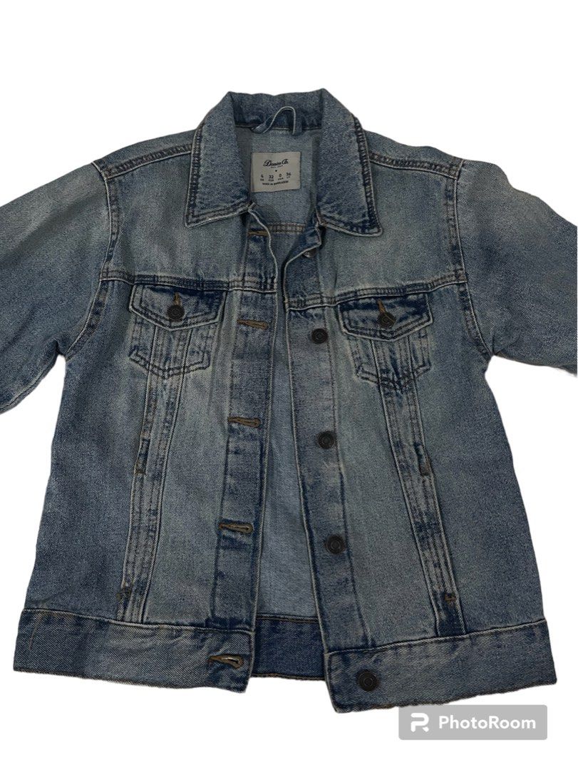 Primark Denim Jacket, Women's Fashion, Coats, Jackets and Outerwear on Carousell