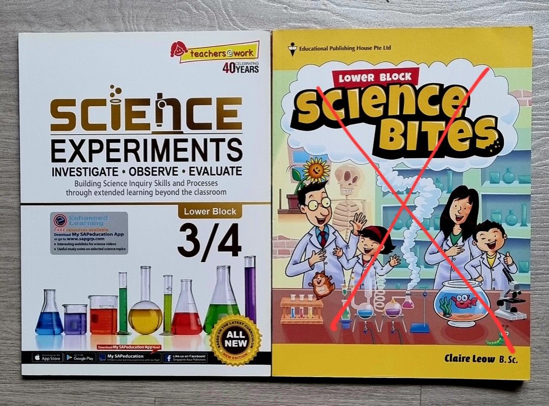 Primary 3 and 4 science, Lower Block Science Experiments, Lower Block ...