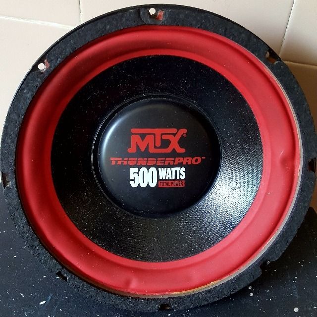 Professional Earthquake Sound System, MTX ThunderPro 10 inches ...