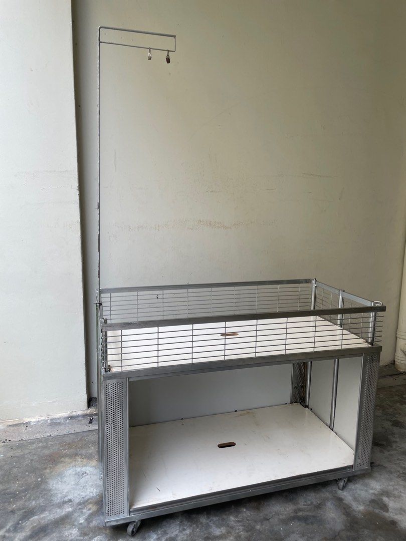 Promotion Bins / Retail Wagons / mobile sale display cart tables ...