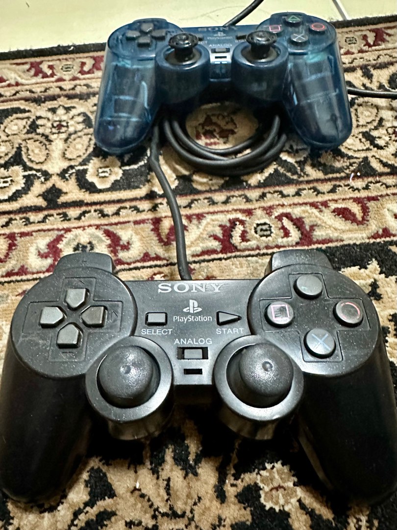 PS2 Dualshock 2 Controller - Made In Japan, Video Gaming, Video Game ...