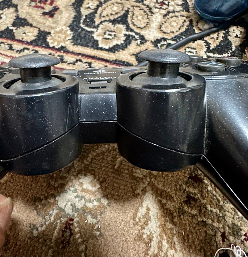 PS2 Dualshock 2 Controller - Made In Japan, Video Gaming, Video Game ...