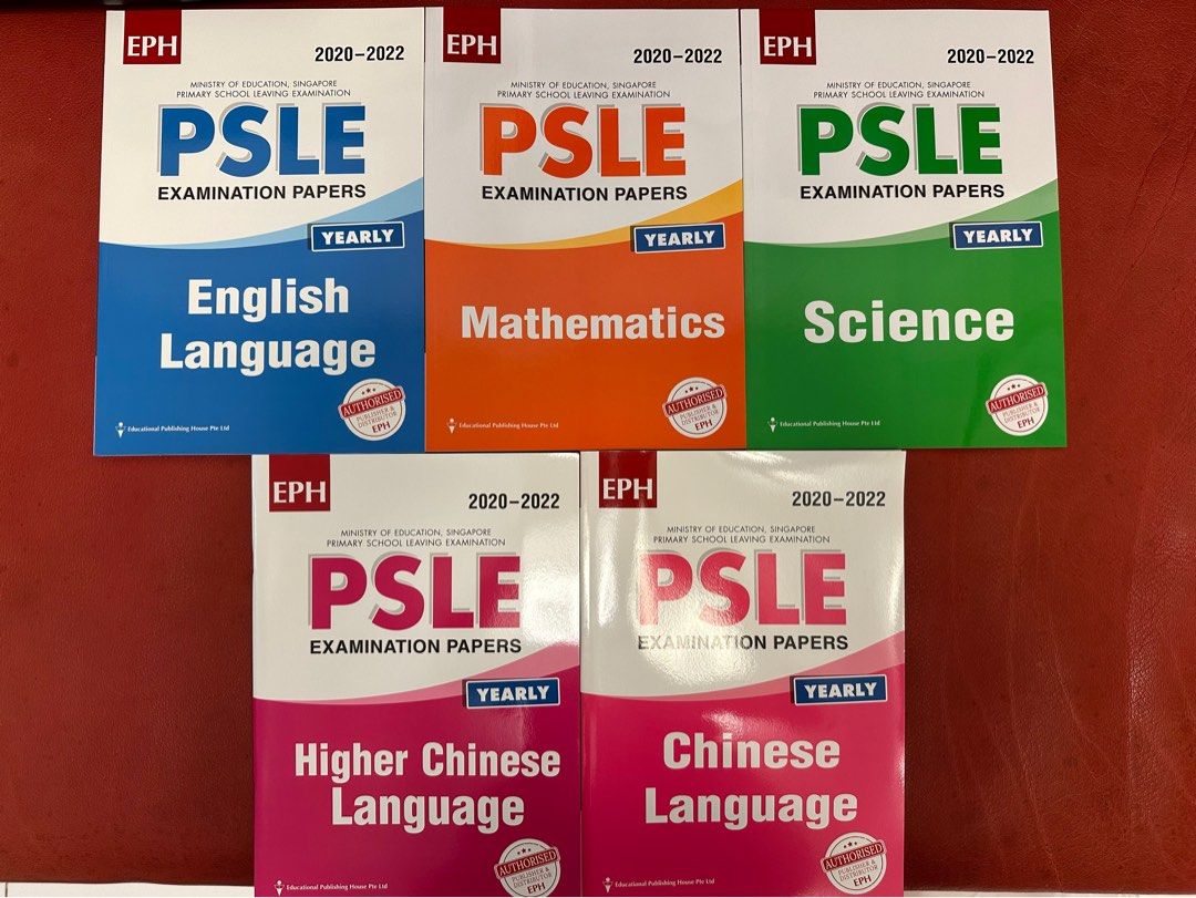 PSLE Examination Papers Yearly 2020-2022, Hobbies & Toys, Books ...