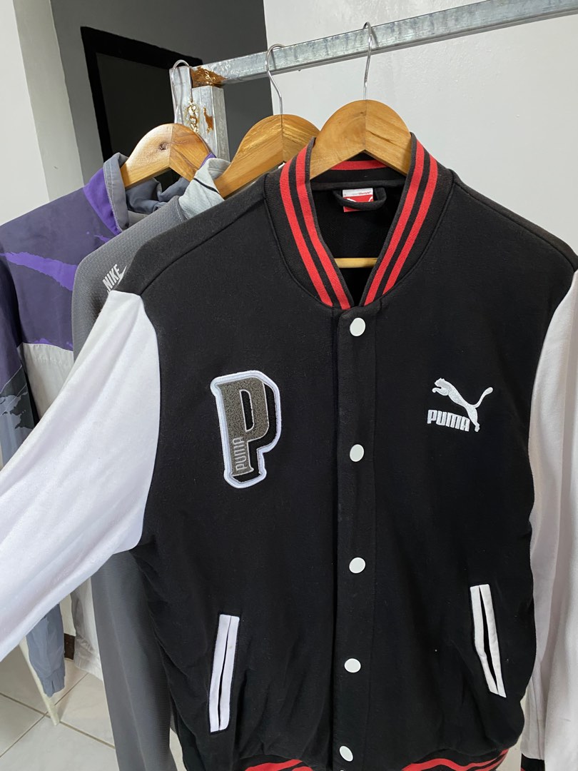 Puma Varsity Jacket on Carousell