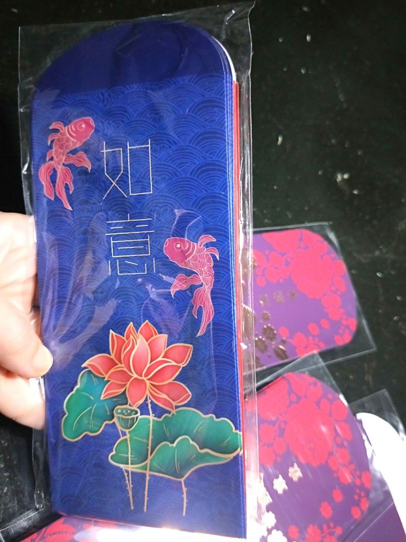 Purple & Blue Red Packets, Hobbies & Toys, Memorabilia & Collectibles ...
