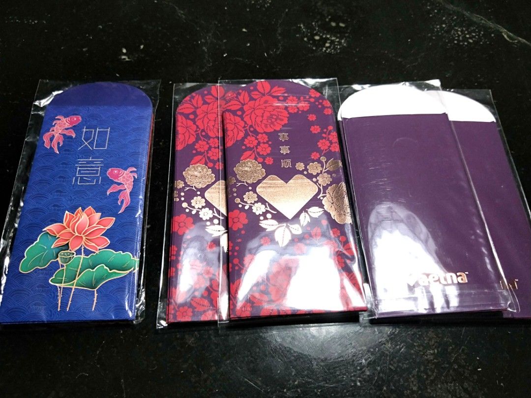 Purple & Blue Red Packets, Hobbies & Toys, Memorabilia & Collectibles ...