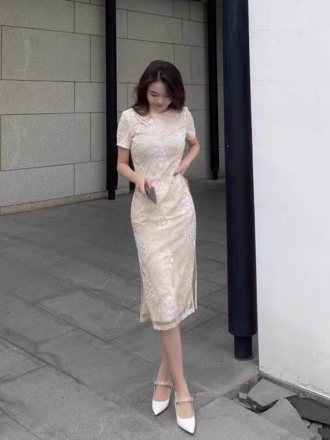 Qi Pao. Chinese Traditional Dress., Women's Fashion, Dresses & Sets ...