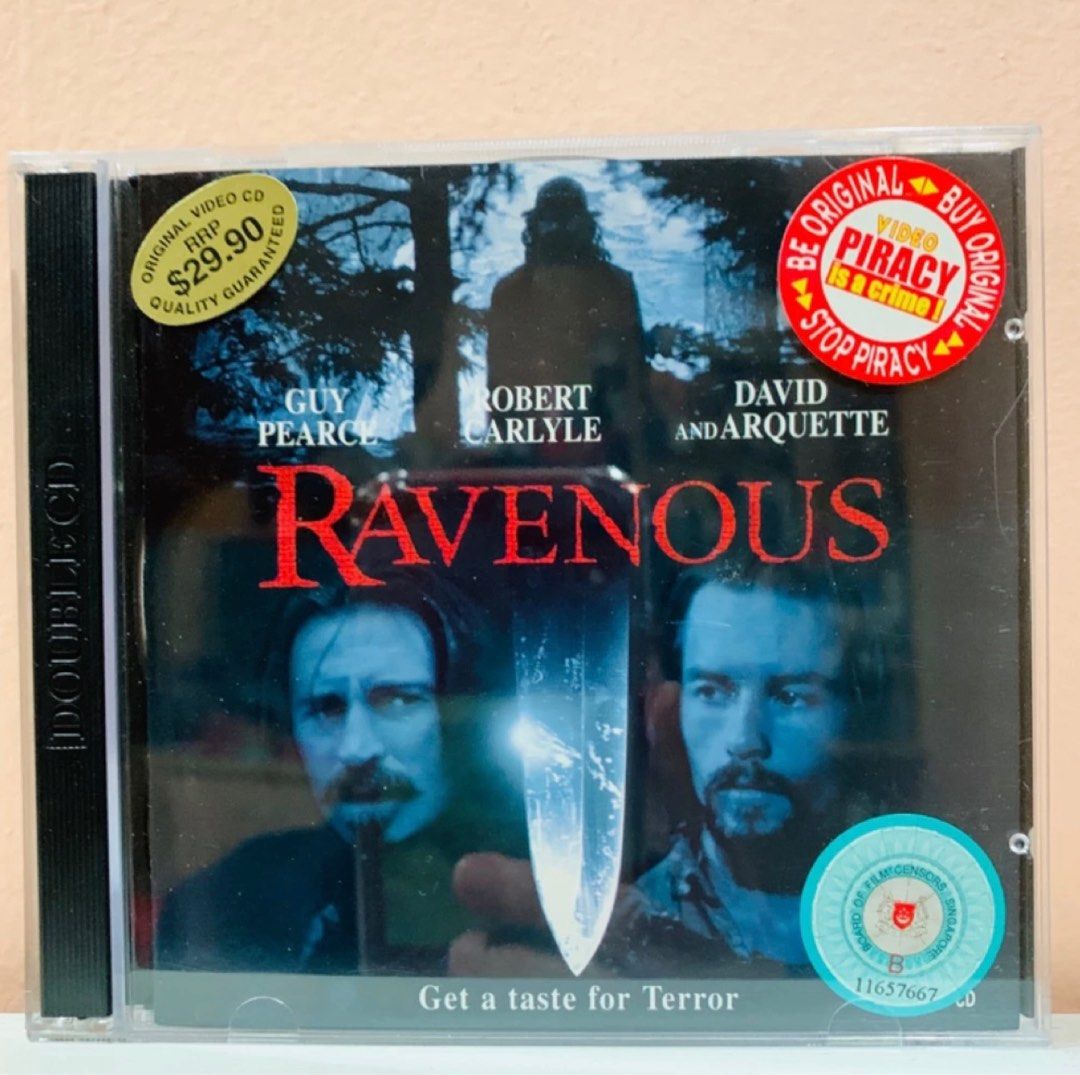 Ravenous VCD, Hobbies & Toys, Music & Media, CDs & DVDs on Carousell