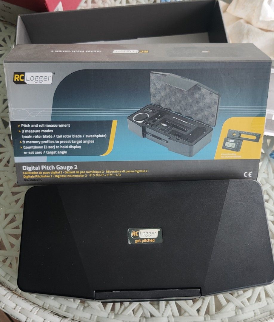 RC Logger digital pitch gauge, Hobbies & Toys, Toys & Games on Carousell