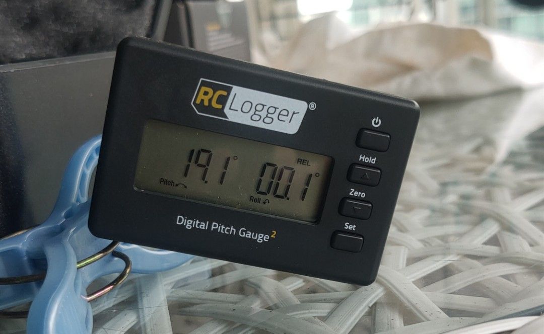 RC Logger digital pitch gauge, Hobbies & Toys, Toys & Games on Carousell
