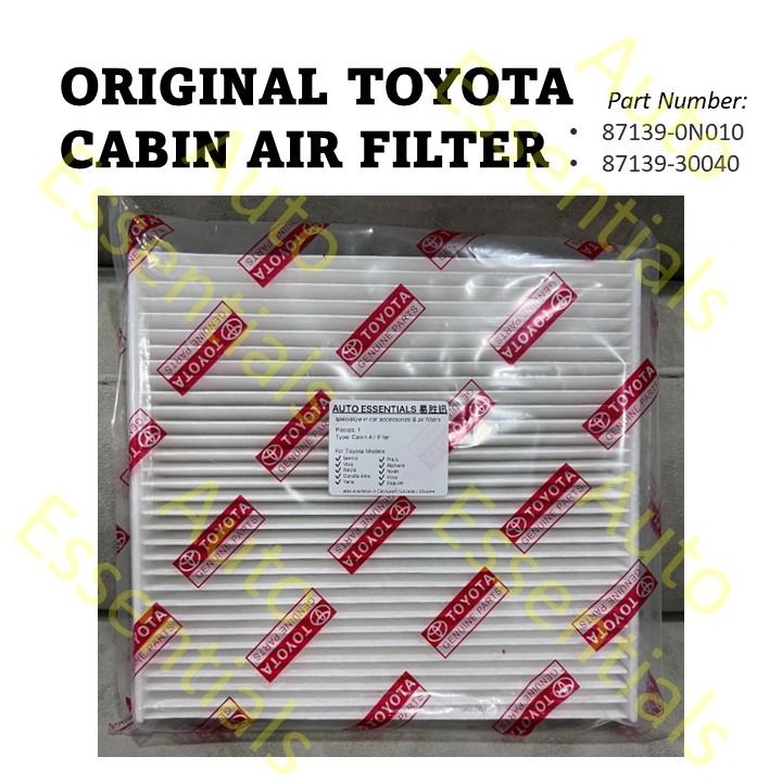 (Ready Stock) Toyota Original Cabin / Aircon Filter for Toyota Camry ...