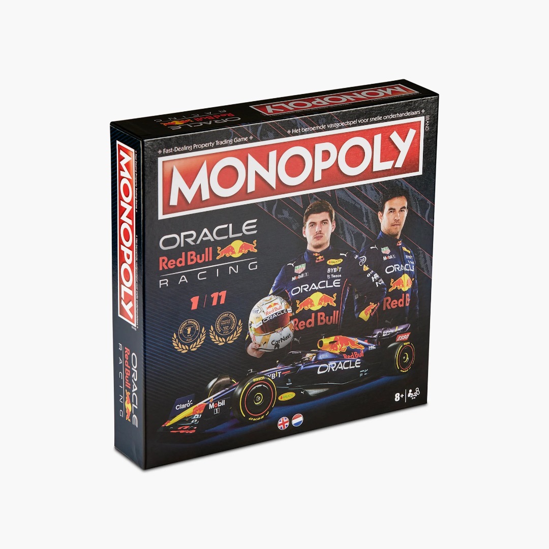 Red Bull F1 racing 2023 official Monopoly 紅牛一級方程式車隊2023 大富翁 Board Game ...