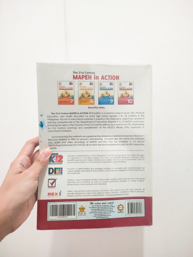 REX The 21st Century MAPEH in ACTION 10 Revised Edition 2018, Hobbies ...