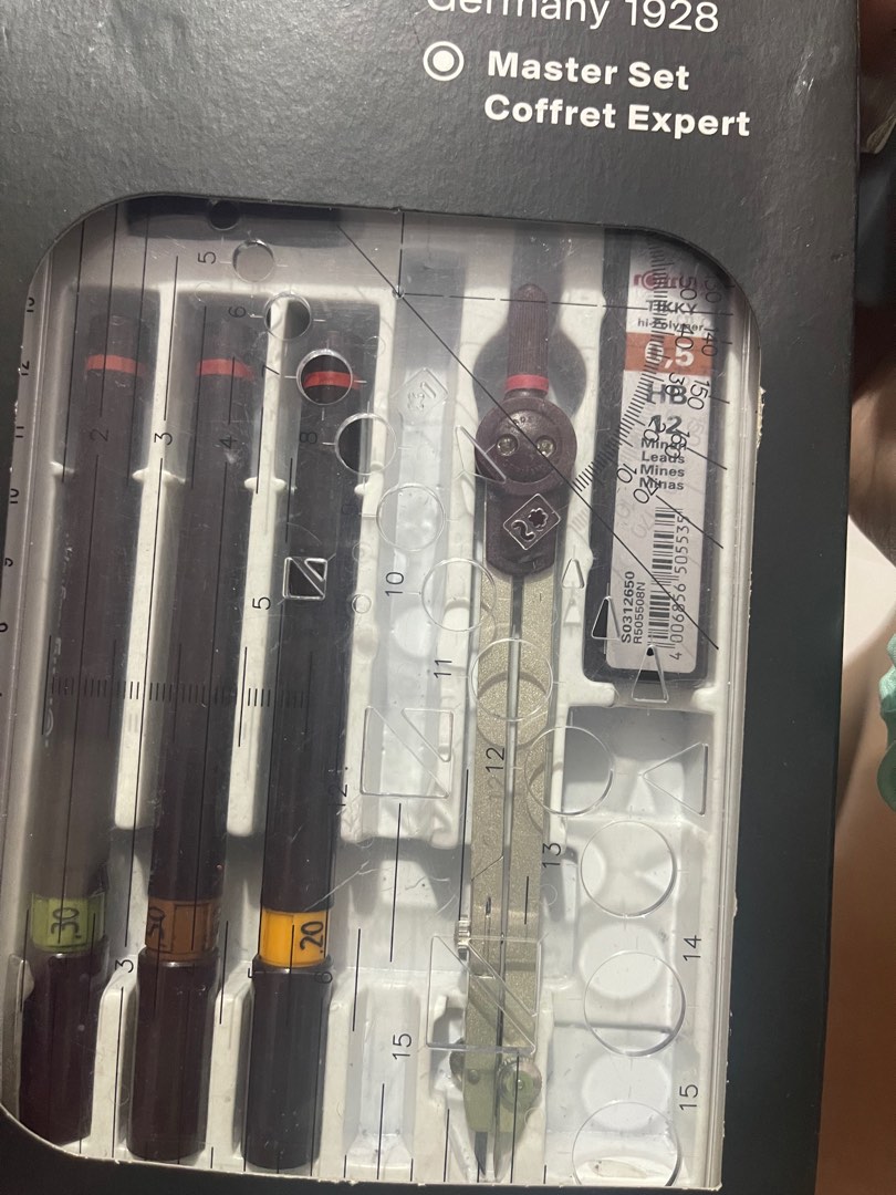 ROTRING MASTER SET, Hobbies & Toys, Stationary & Craft, Craft Supplies ...