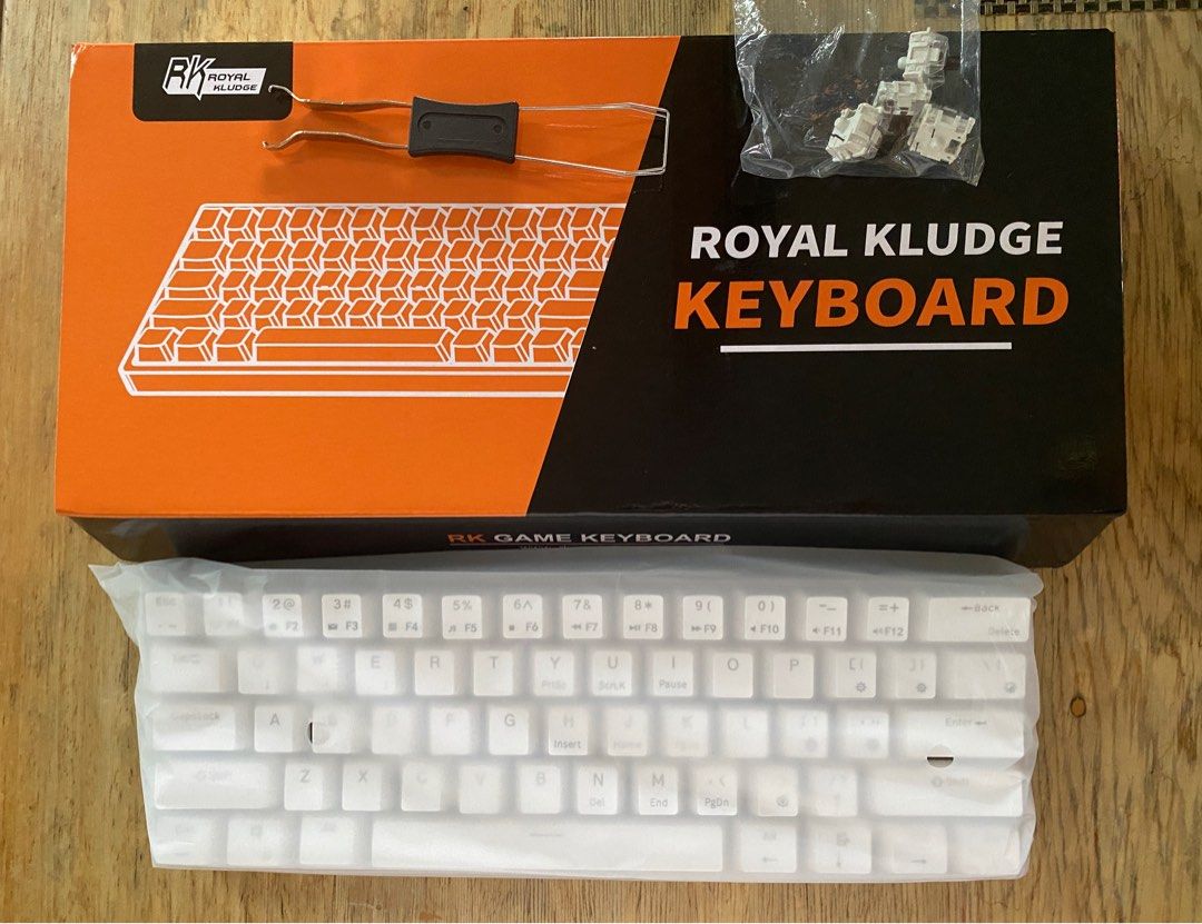 Royal Kludge Keyboard RK61 mechanical, Computers & Tech, Parts & Accessories, Computer Keyboard ...