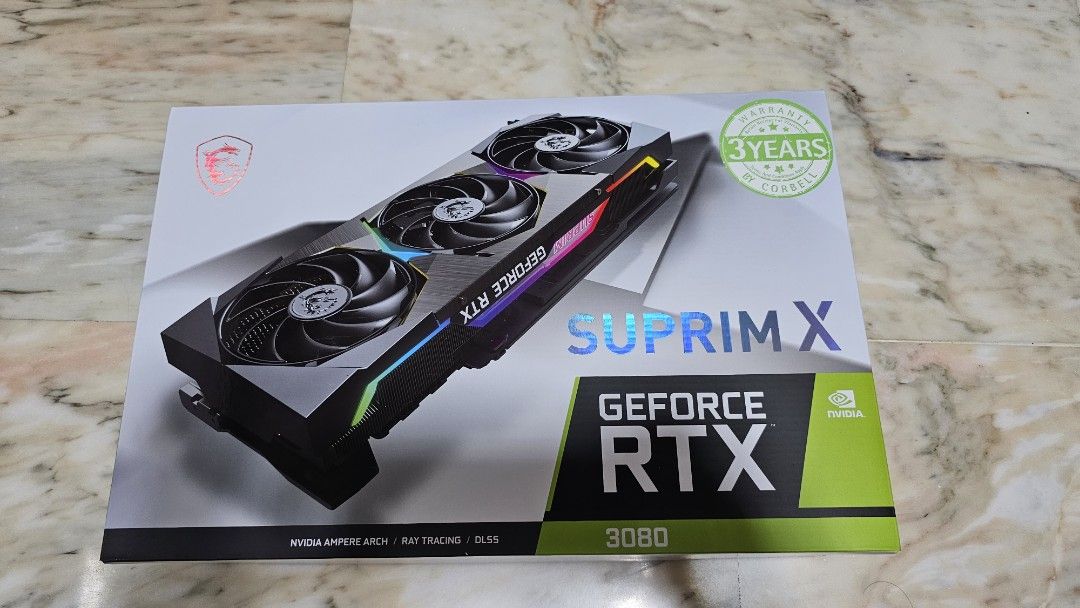 RTX 3080 MSI Suprim X, Computers & Tech, Parts & Accessories, Computer ...
