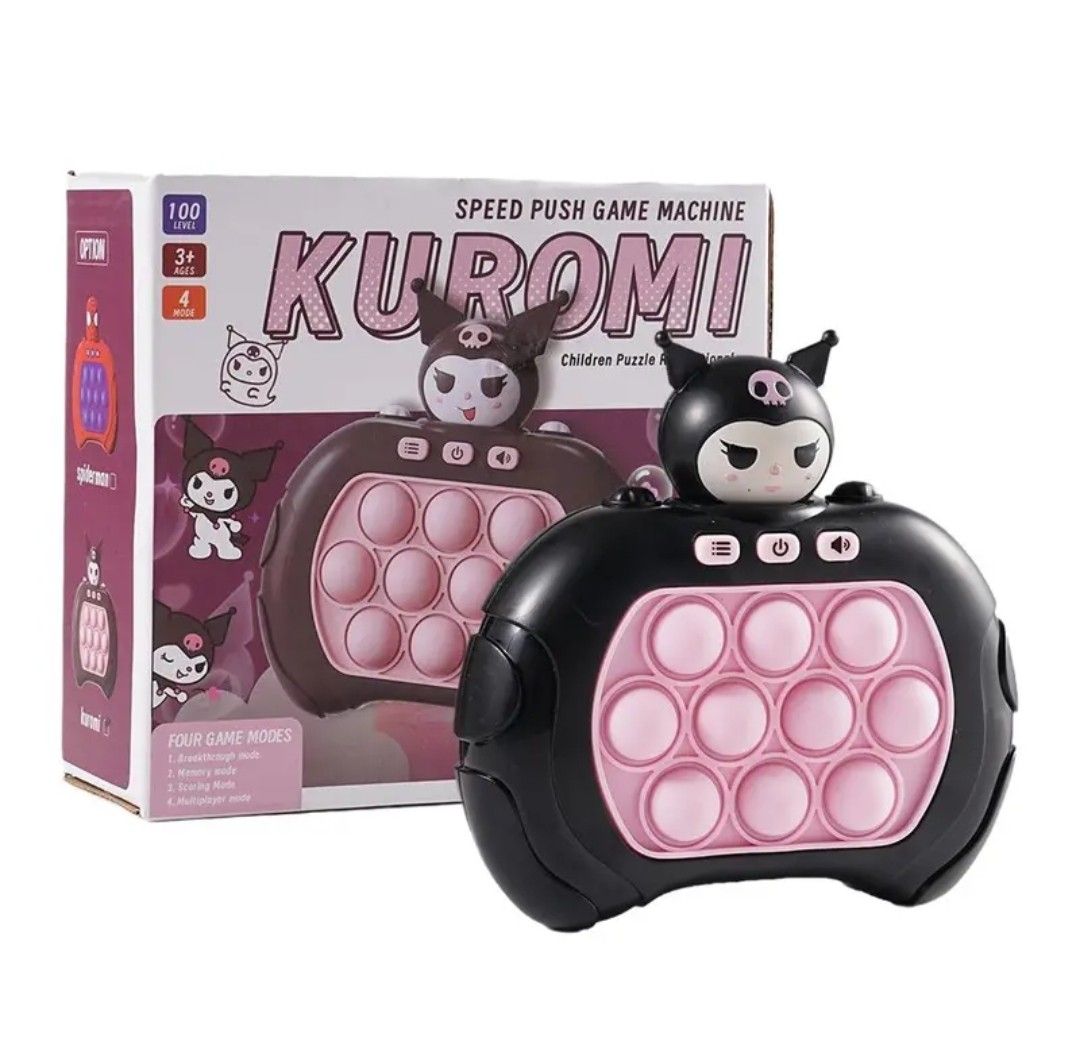 SANRIO: Kuromi Speed Push Game Machine - Limited Edition, Hobbies ...
