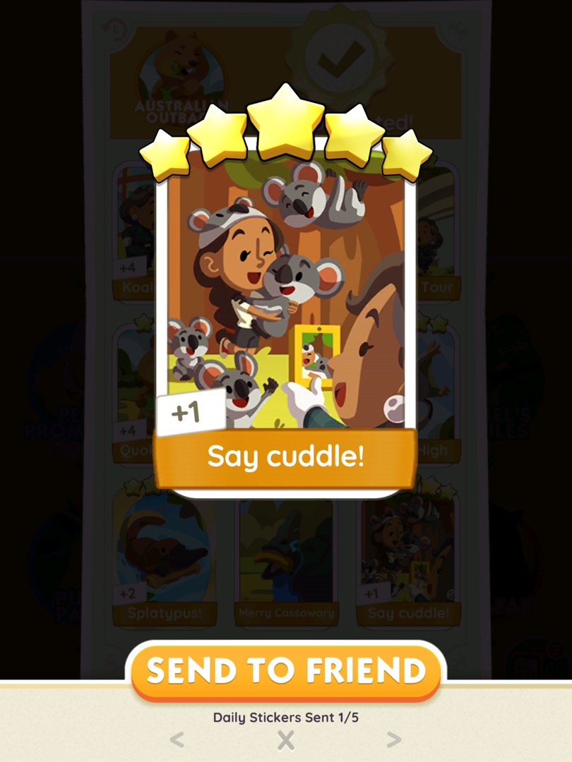 Monopoly go - Say cuddle!, Video Gaming, Gaming Accessories, In-Game ...